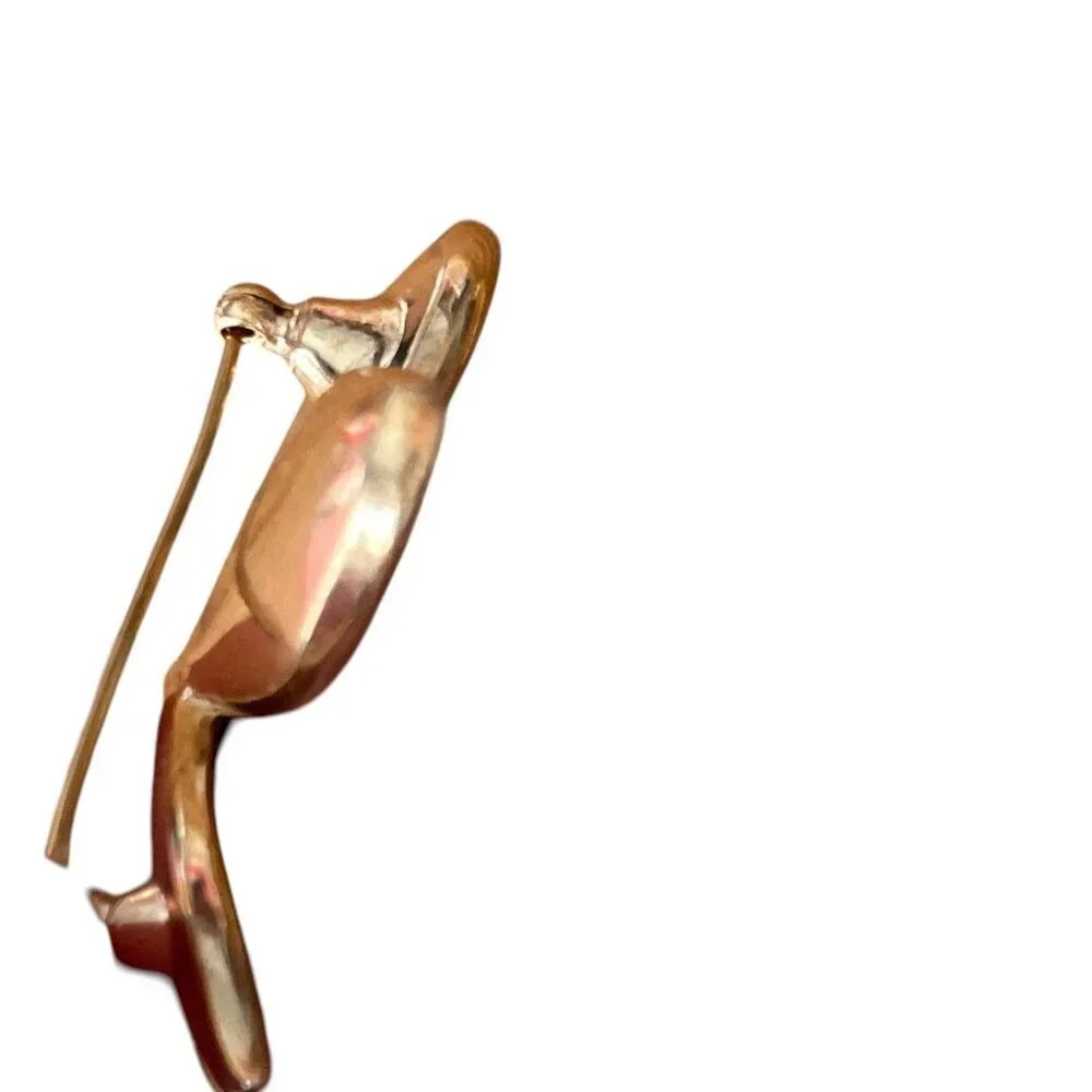 Trifari | Jewelry | Vintage Crown Trifari Gold Tone Flower Brooch Pin ...